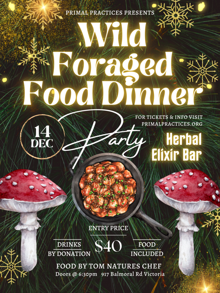 Wild Foraged Food Dinner & Party! - PRIMAL PRACTICES